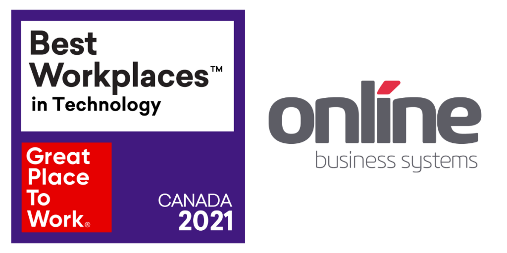 Online Business Systems made it to the 2021 List of Best Workplaces™ in ...