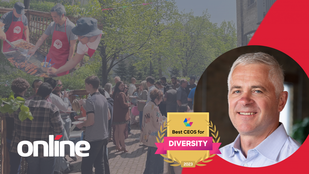 Online's CEO featured in the Top 10 list of Best CEO for Diversity