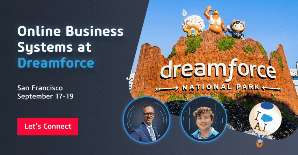Salesforce Dreamforce Conference - Online Business Systems
